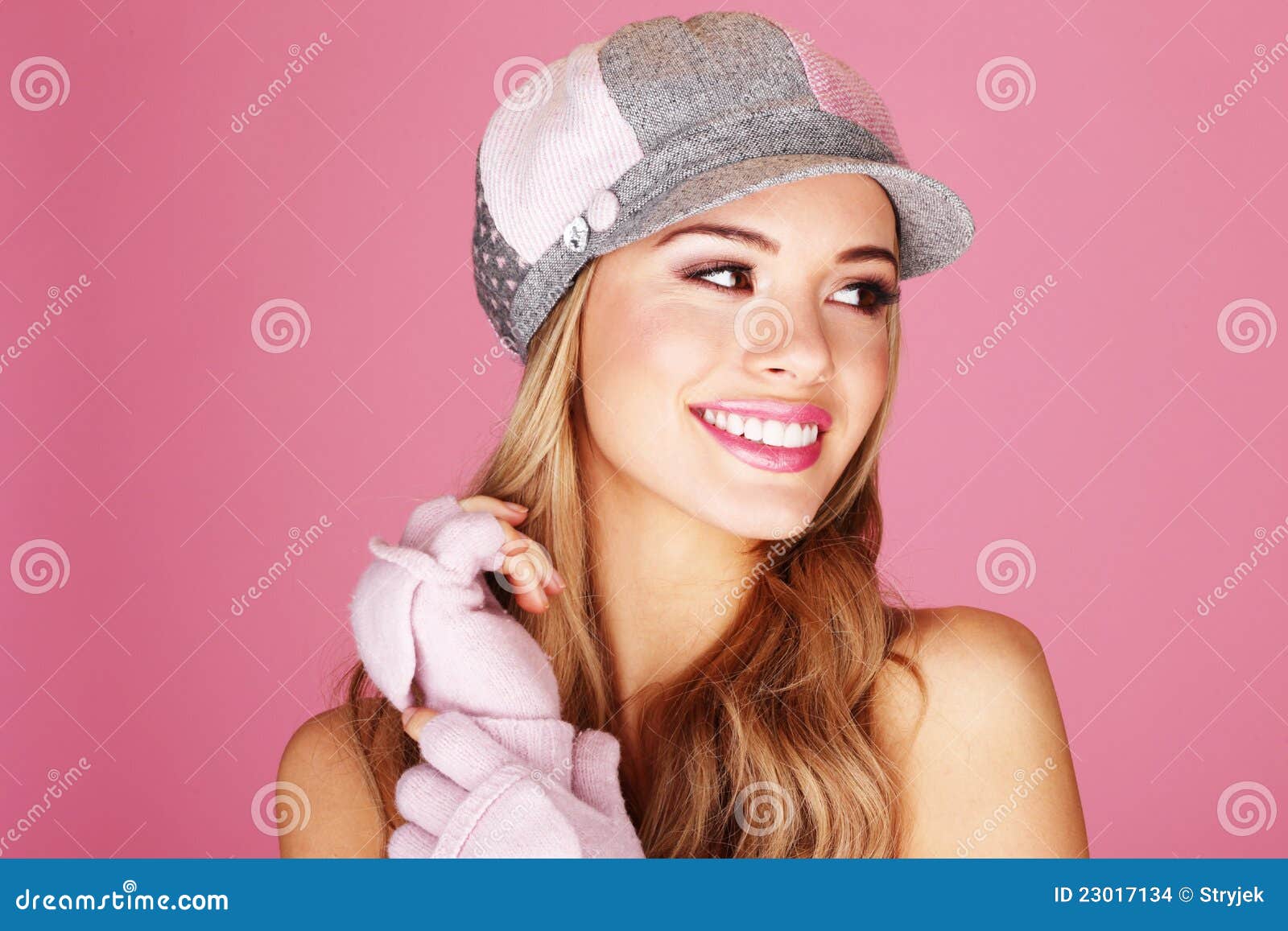 Beautiful Smile from Pretty Lady Stock Photo - Image of young, pretty ...