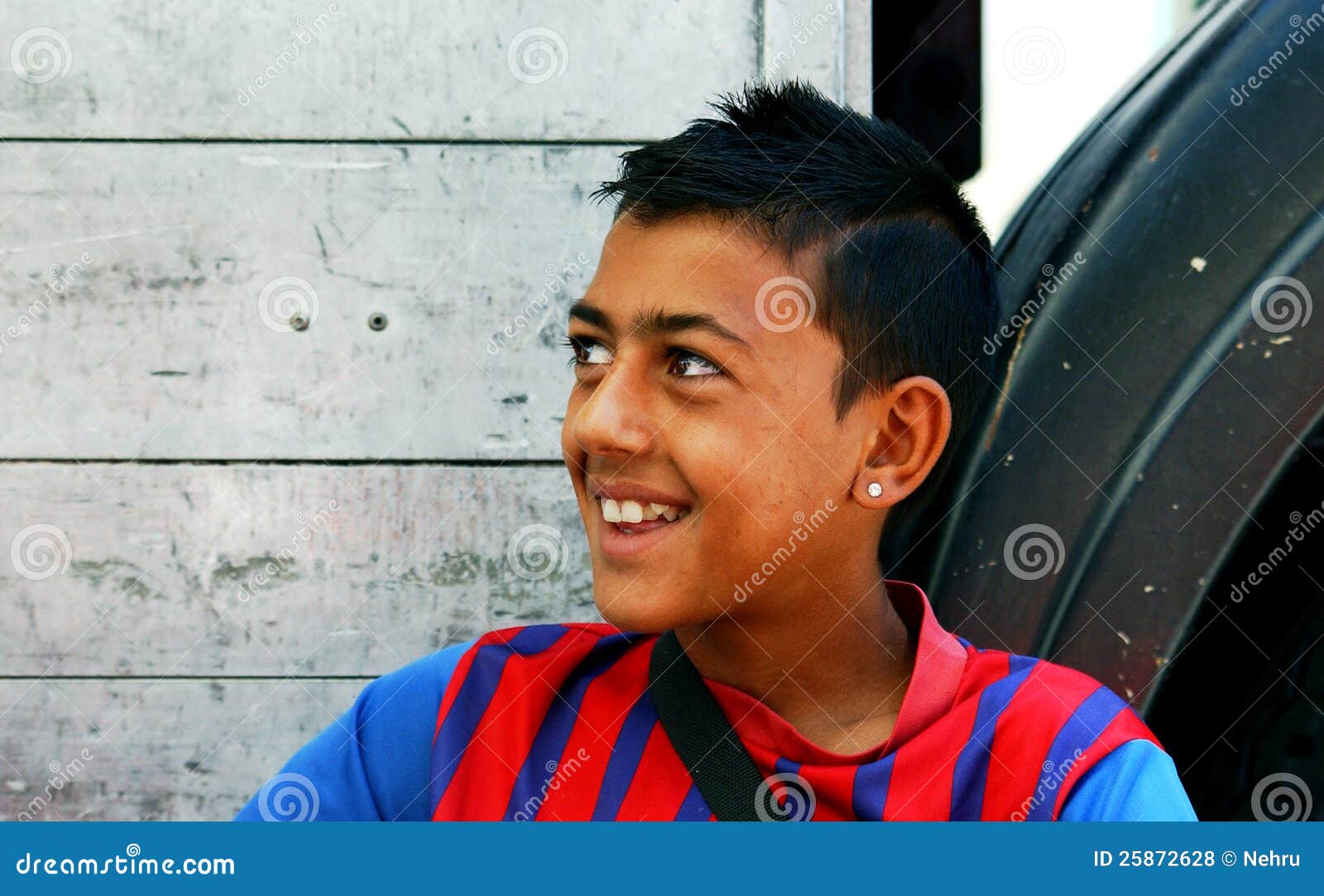 Beautiful Smile of Roma Boy Editorial Stock Photo - Image of face, live ...