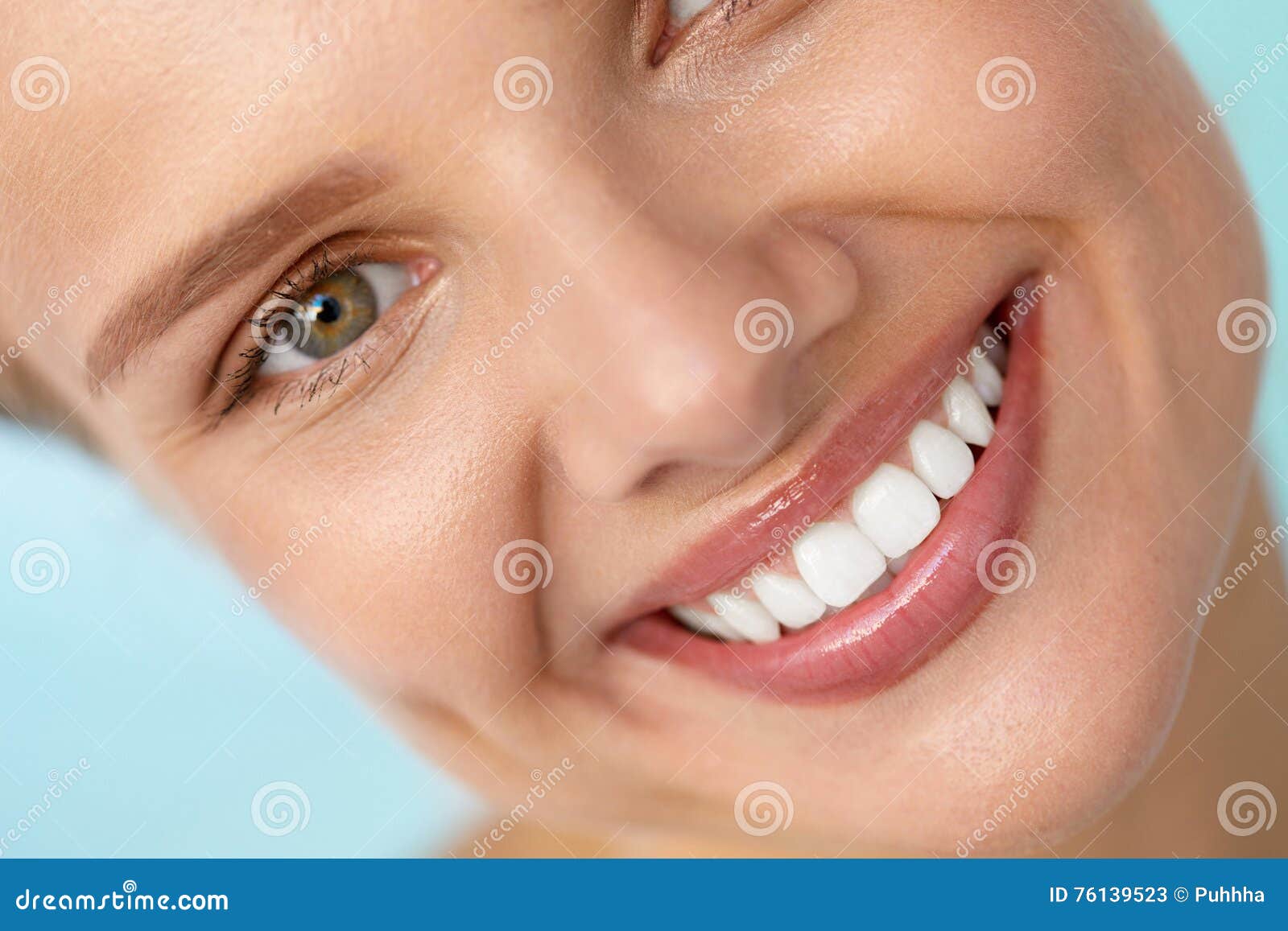Beautiful Smile. Smiling Woman Face with White Teeth, Full Lips Stock ... Beautiful Smile. Smiling Woman Face with White Teeth, Full Lips Stock ...