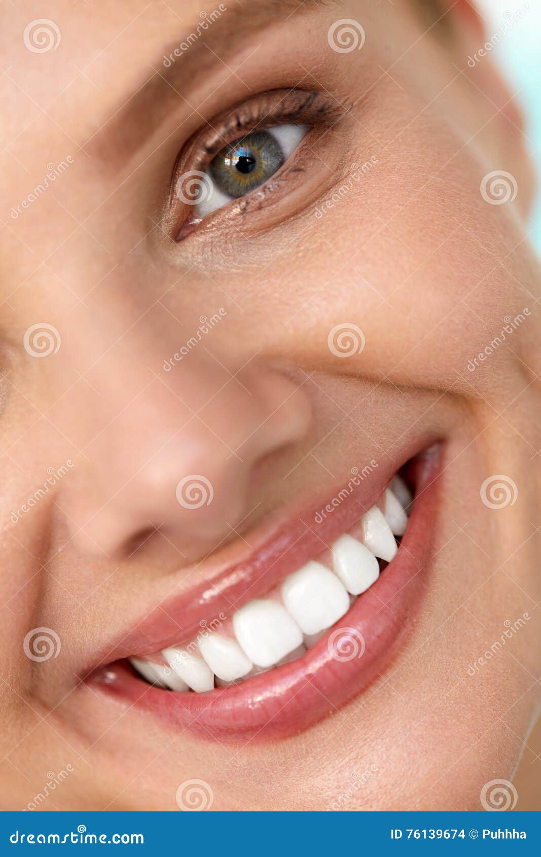 Beautiful Smile. Smiling Woman Face with White Teeth, Full Lips Stock ... Beautiful Smile. Smiling Woman Face with White Teeth, Full Lips Stock ...