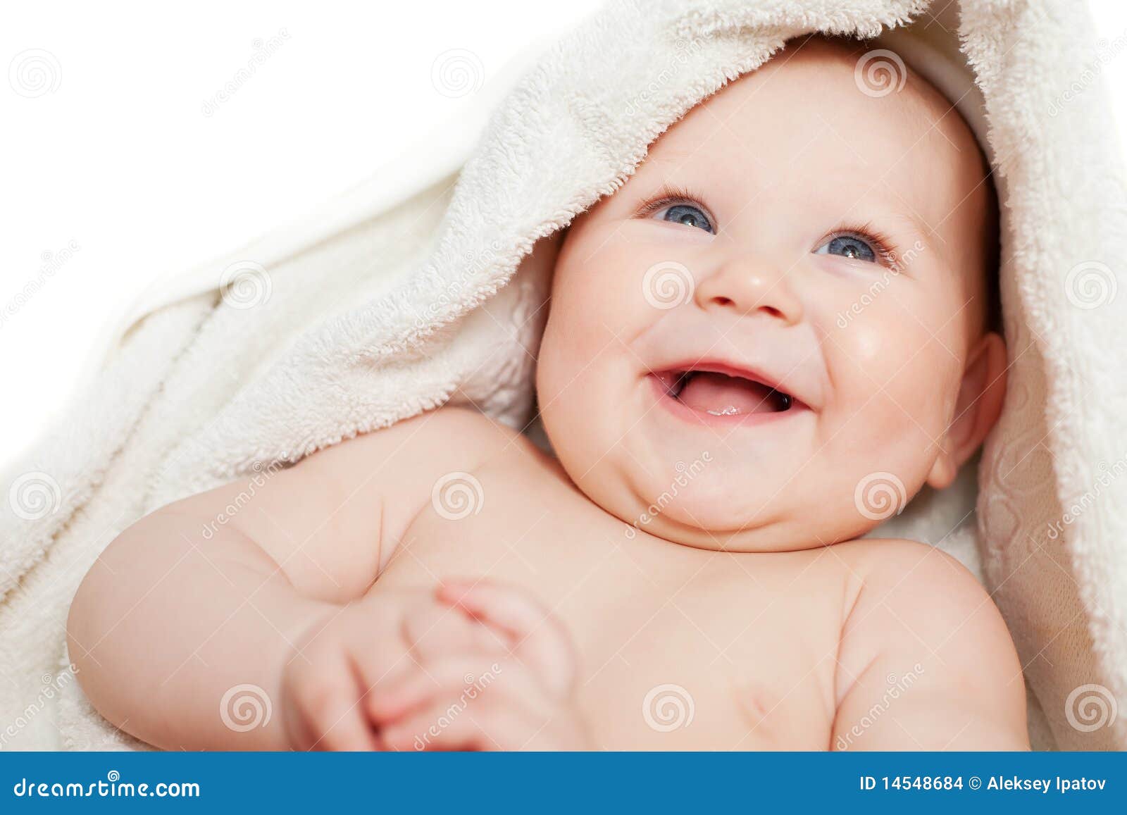 A beautiful smiling baby stock photo. Image of innocent - 14548684