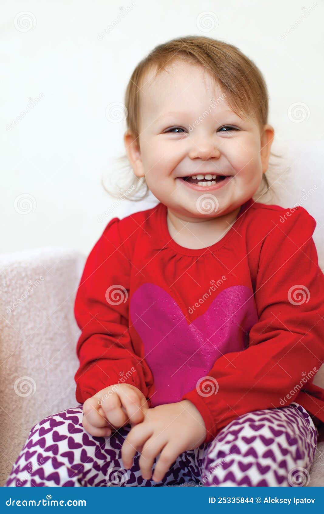 A beautiful smiling baby stock photo. Image of babies - 25335844