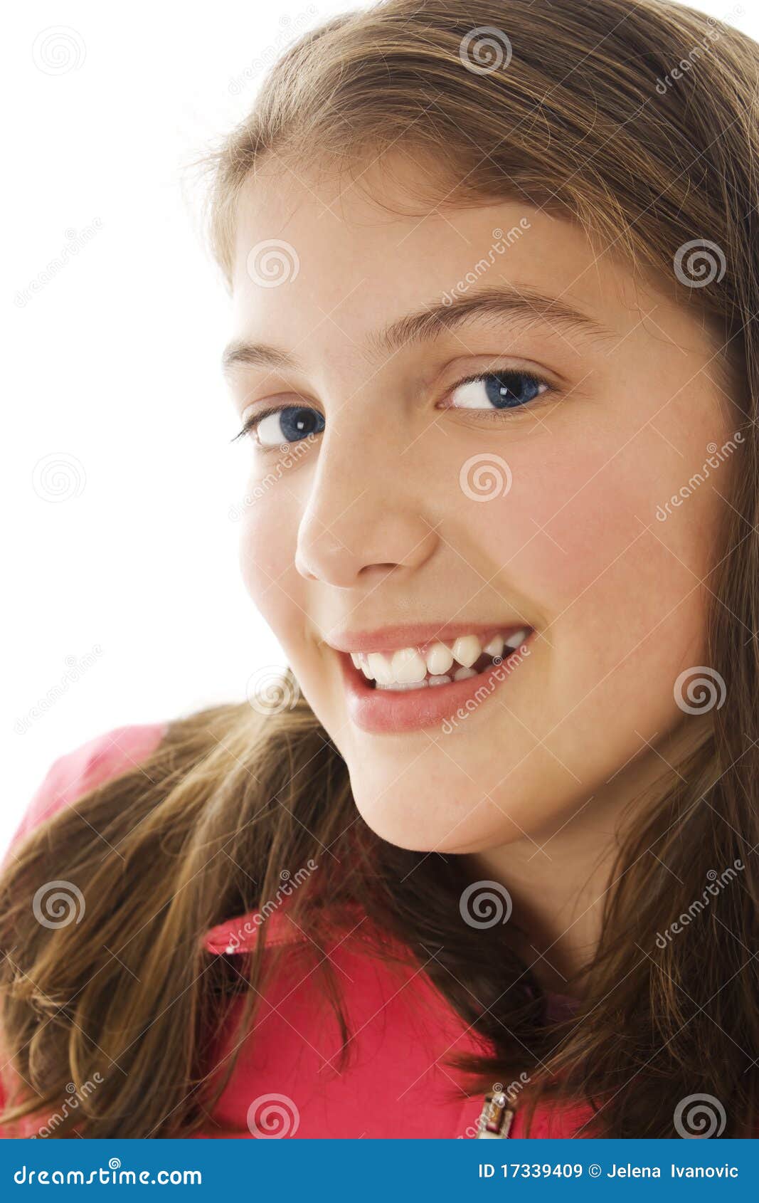 Beautiful Smiling Girl stock image. Image of happy, cute - 17339409