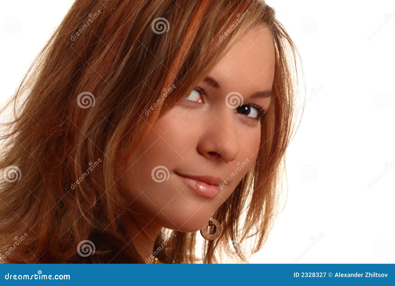 Beautiful smiling girl stock image. Image of pretty, caucasian - 2328327