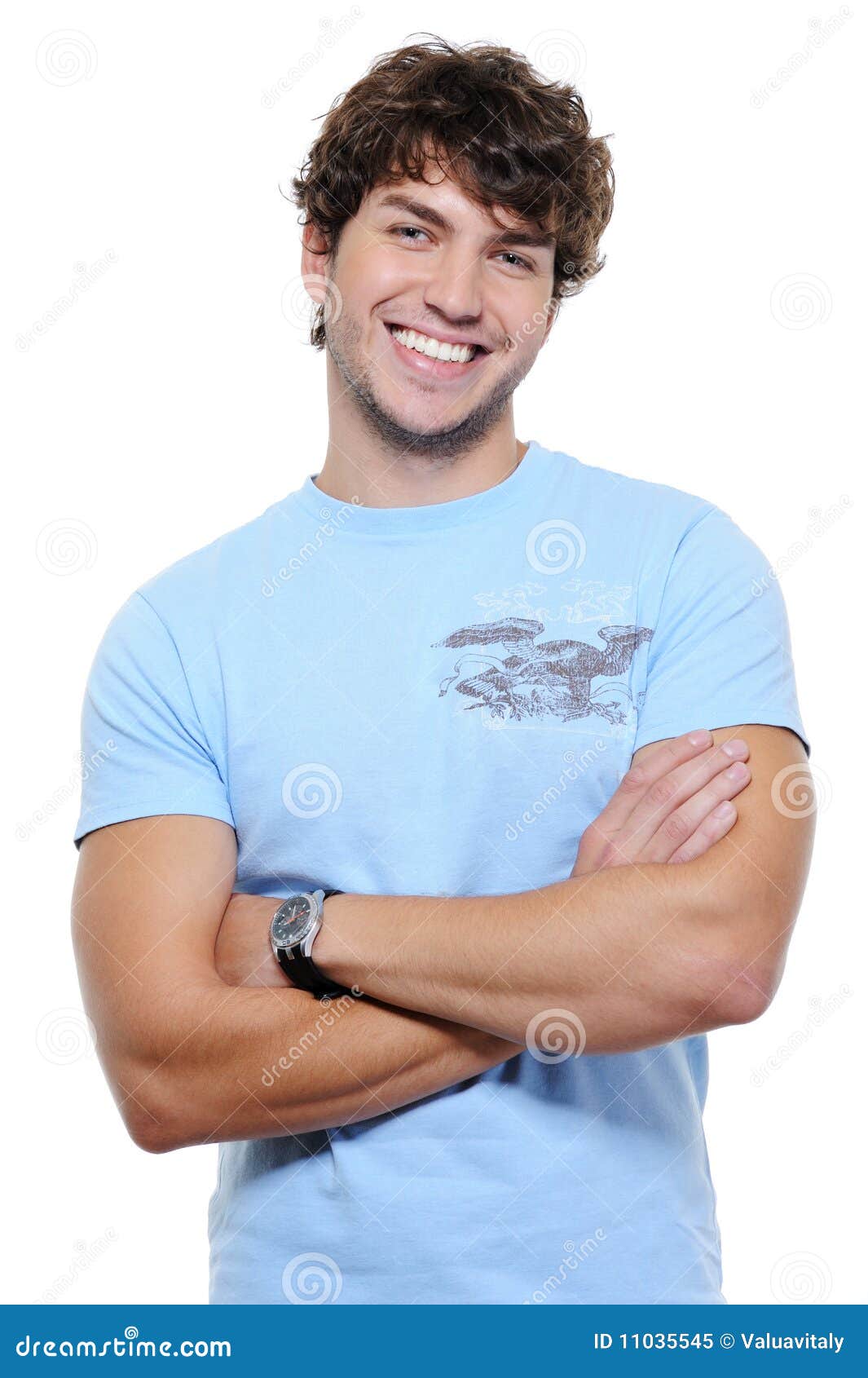 Beautiful Smiling Handsome Man Stock Image Image Of Smile Young