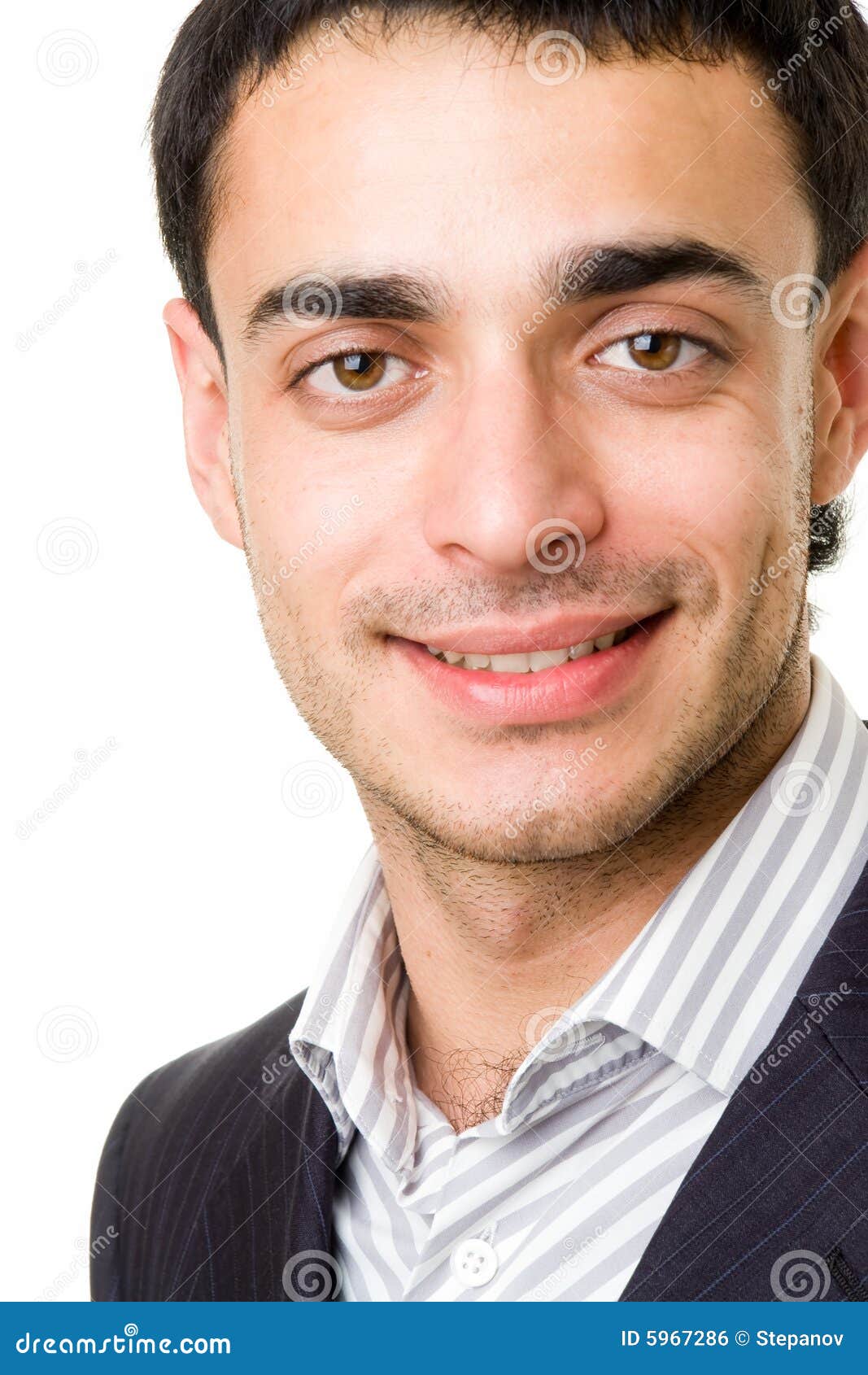 Beautiful smiling man stock photo. Image of people, shirt - 5967286