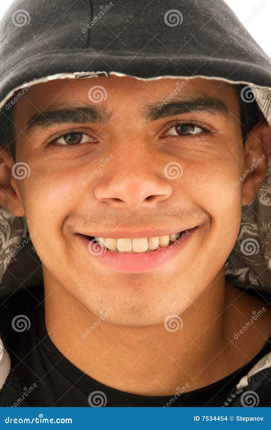 Beautiful smiling man stock photo. Image of smile, human - 7534454