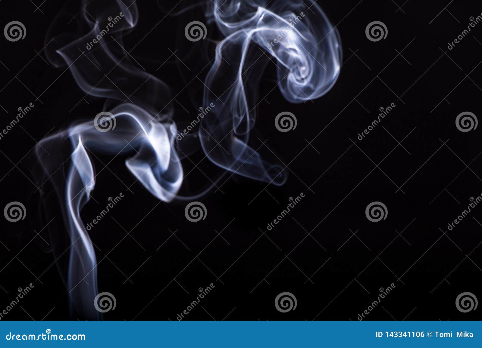 Beautiful Smoke on Black Background - Wallpaper Stock Photo - Image of ...