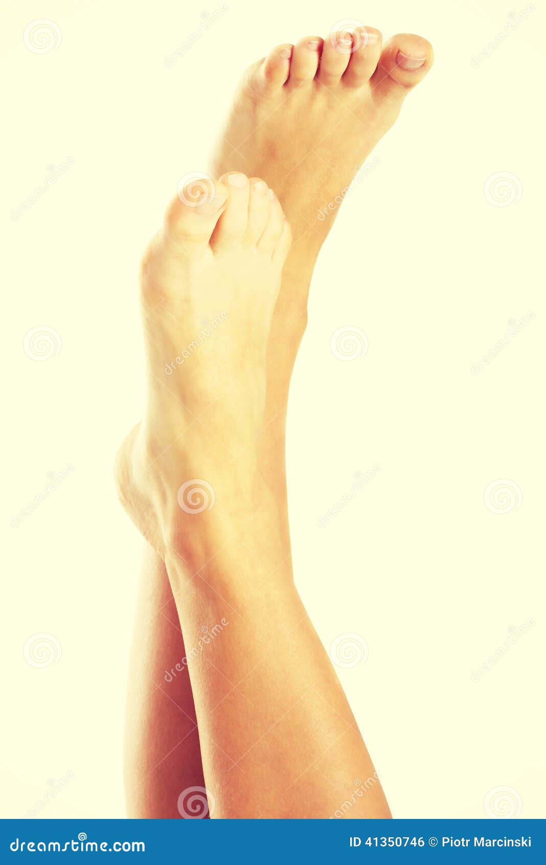 Beautiful, Smooth Female Legs. Stock Photo - Image of sensuality, girl ...