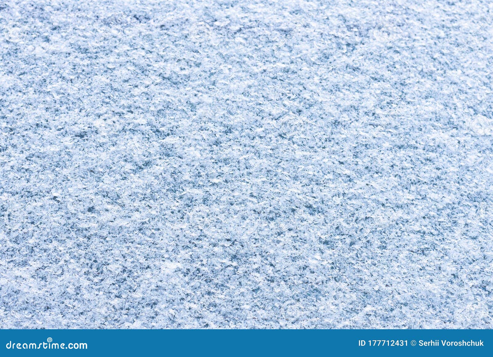 Beautiful Snow on Colored Background Stock Image - Image of aqua ...