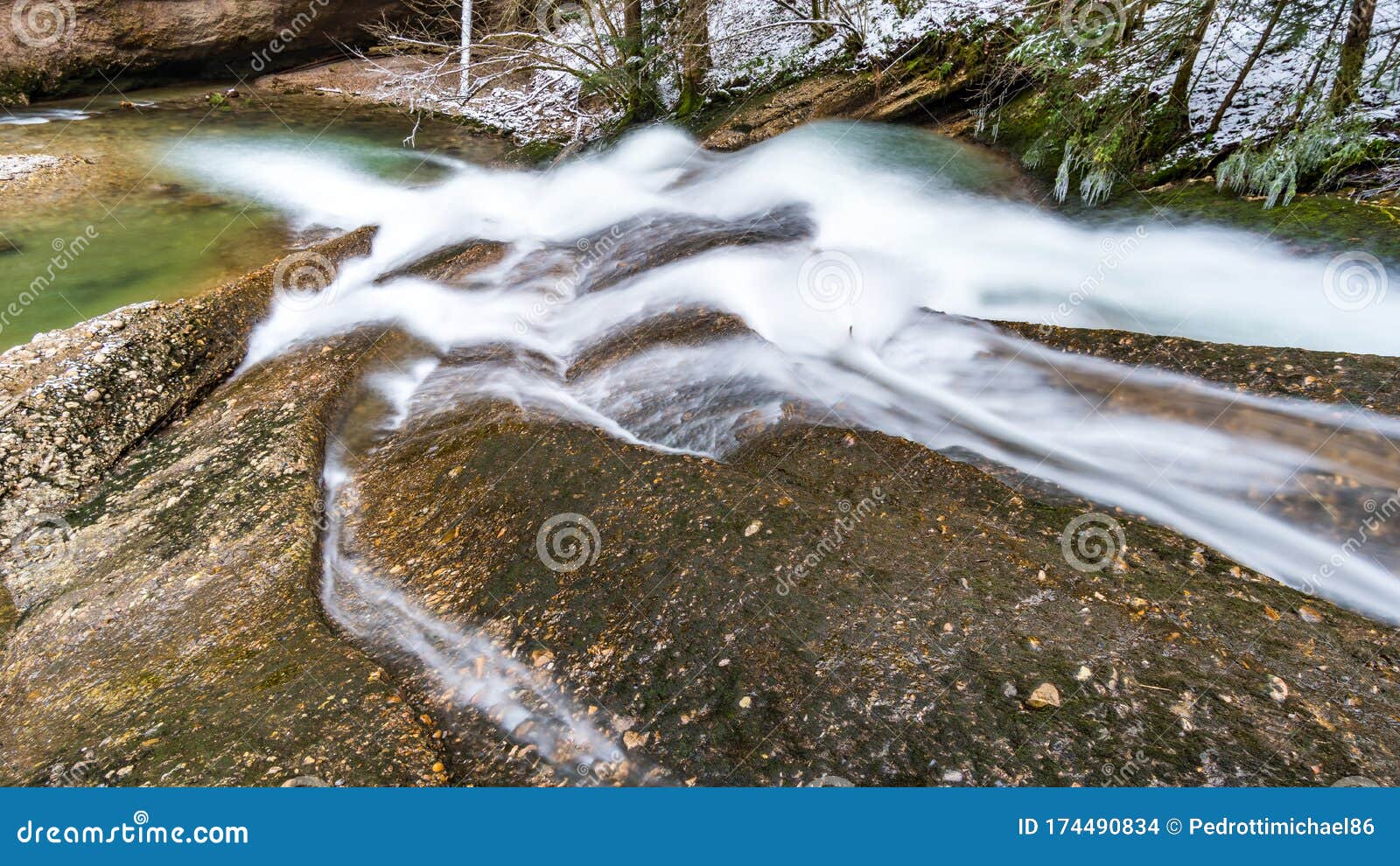 The Beautiful Eistobel in Winter Stock Photo - Image of nature, heaven ...