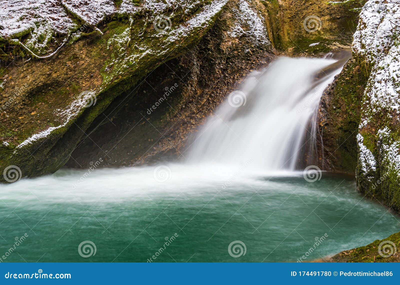 The Beautiful Eistobel in Winter Stock Photo - Image of forest, canyon ...