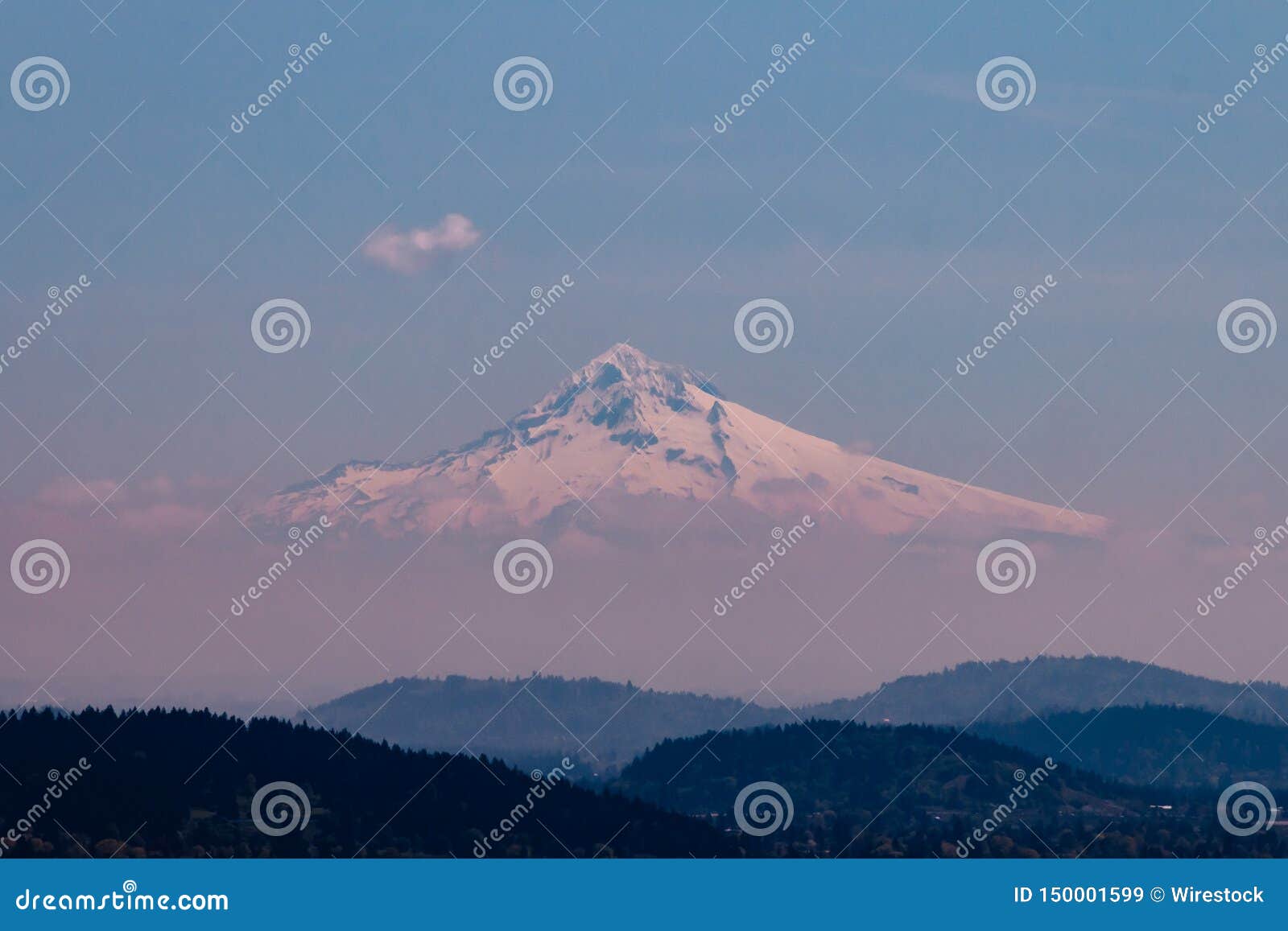 Beautiful Snowy Mountain with Clear Sky Stock Image - Image of alpine ...