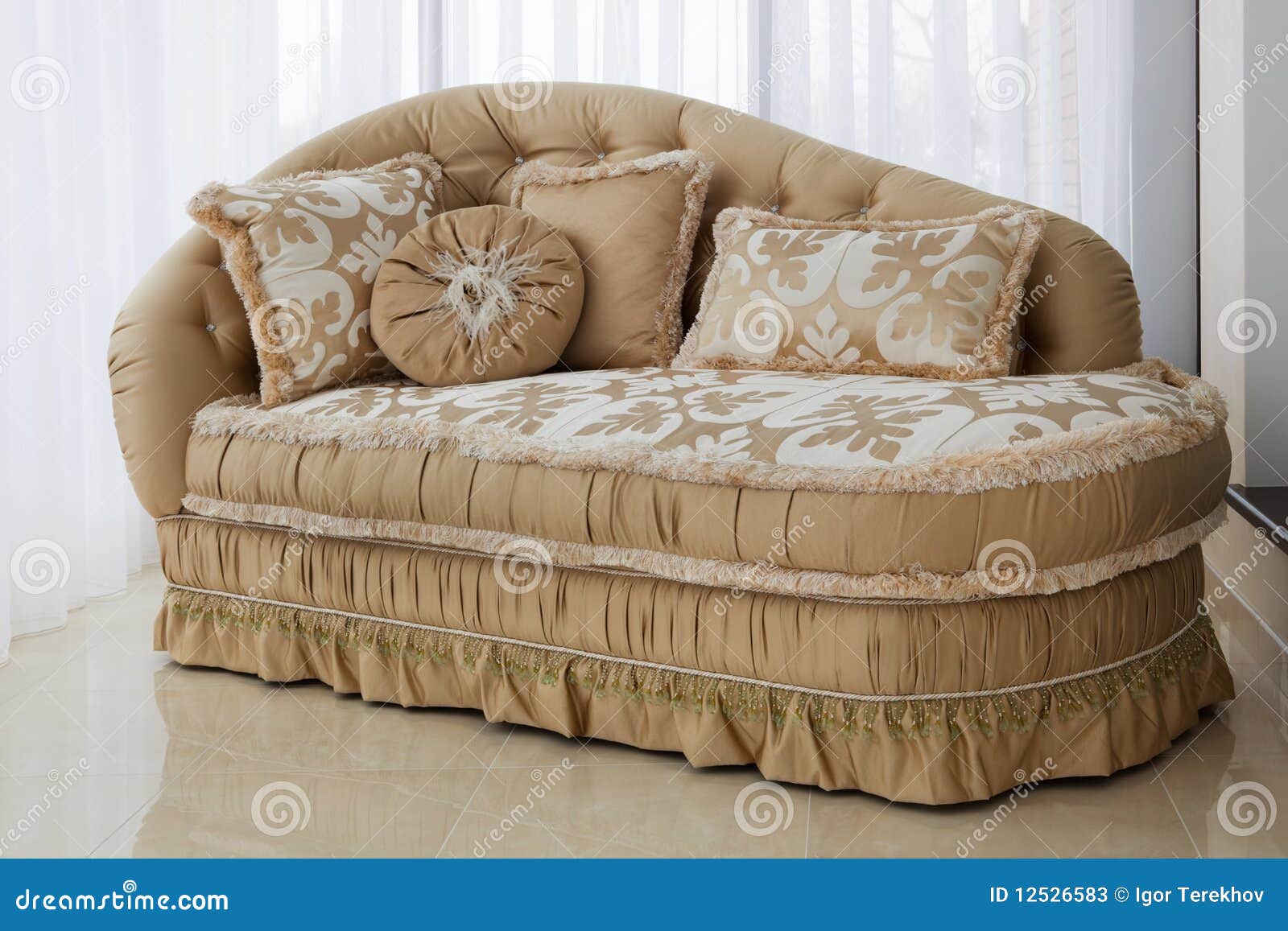 Beautiful sofa stock image. Image of luxury, elegance - 12526583
