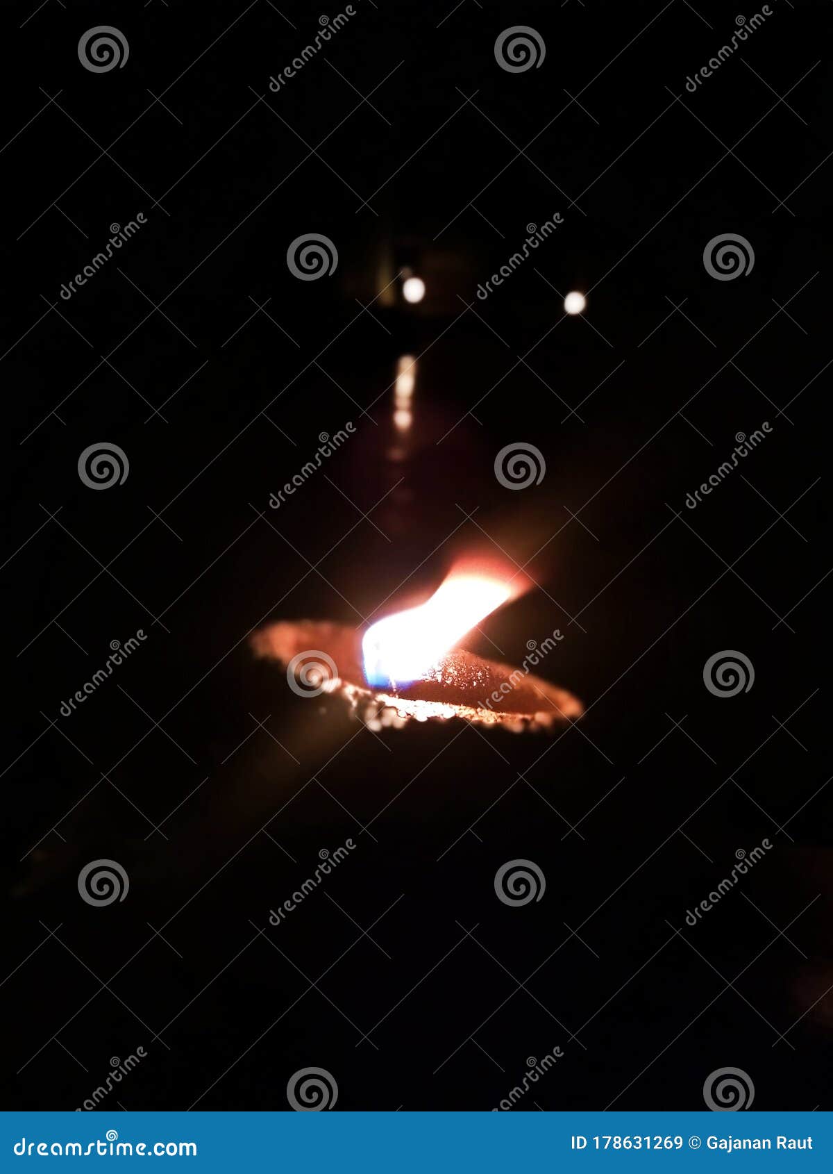 Beautiful Soil Diya burn stock image. Image of beautiful - 178631269