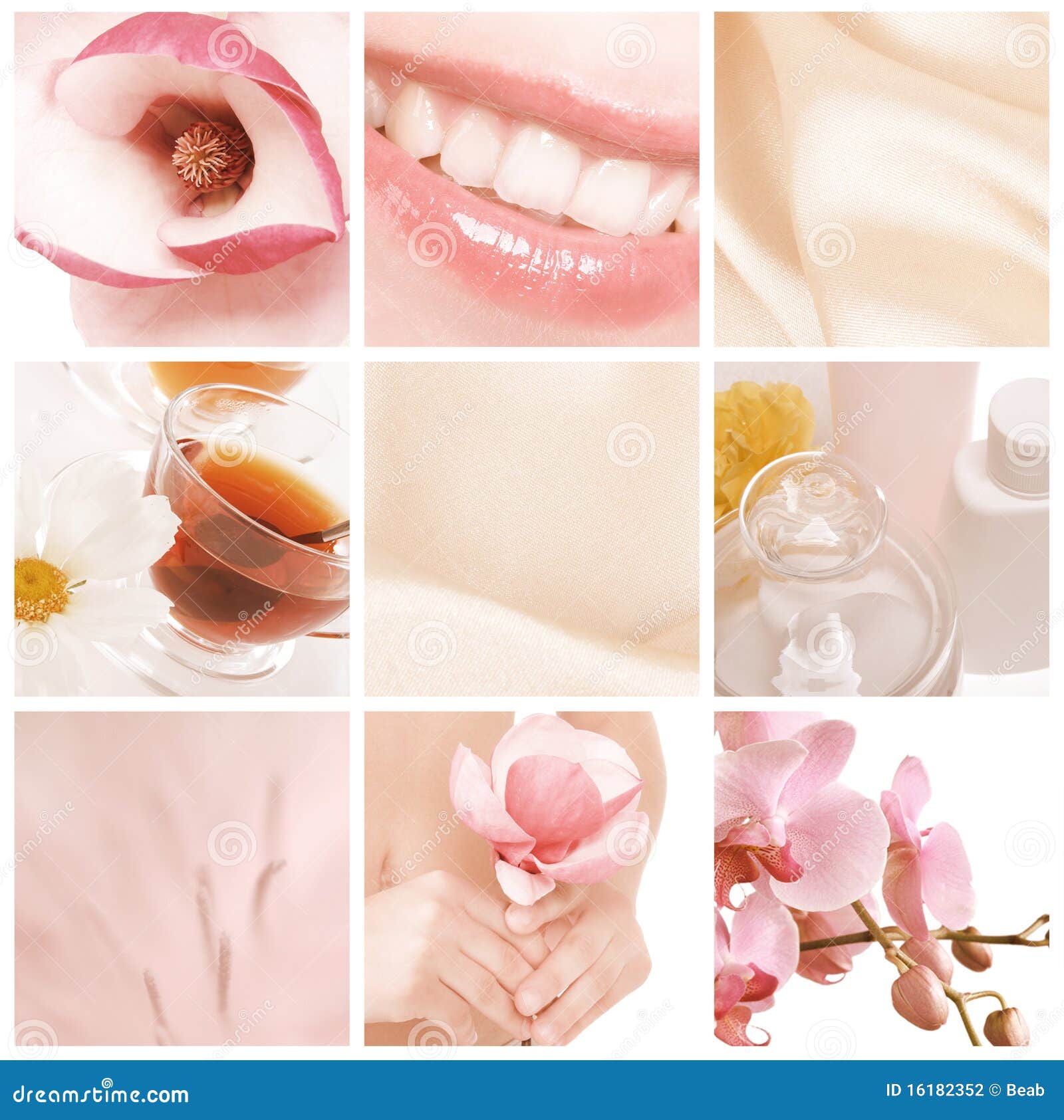Beautiful spa collage stock photo. Image of fresh, pure - 16182352