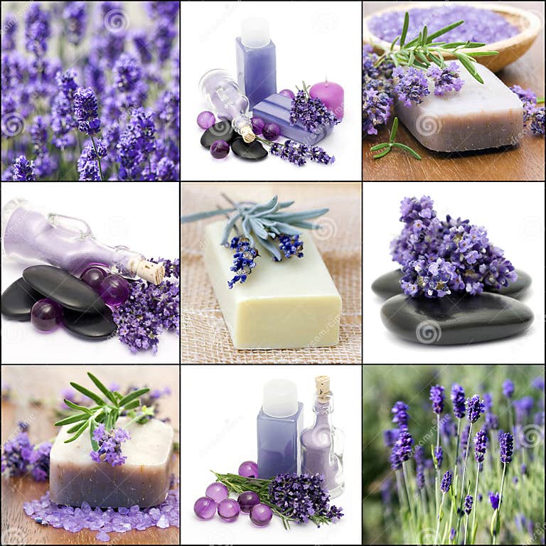 Beautiful Spa collage stock photo. Image of hygiene, salt - 19015206