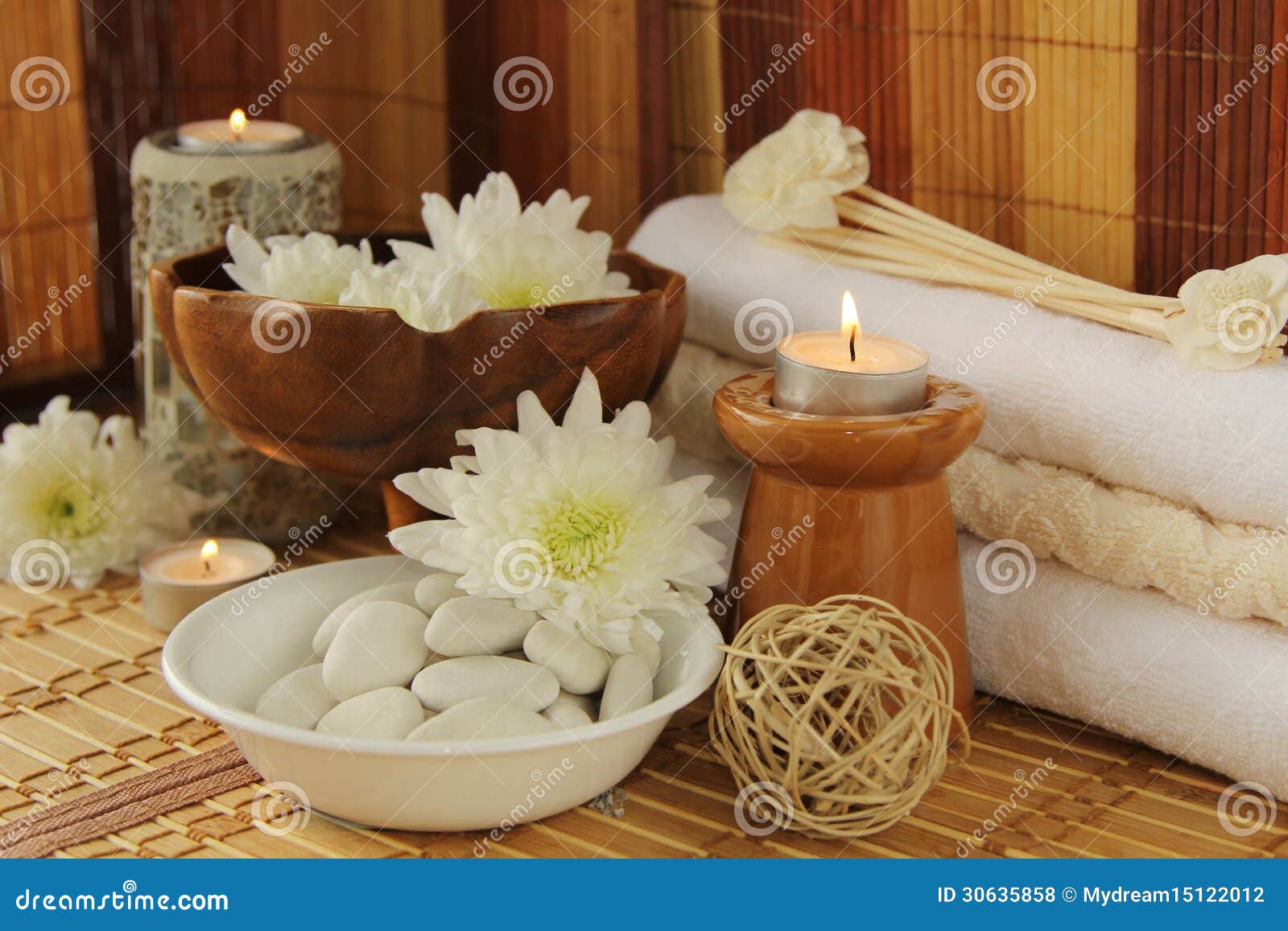 Beautiful spa stock photo. Image of petal, cure, essence - 30635858