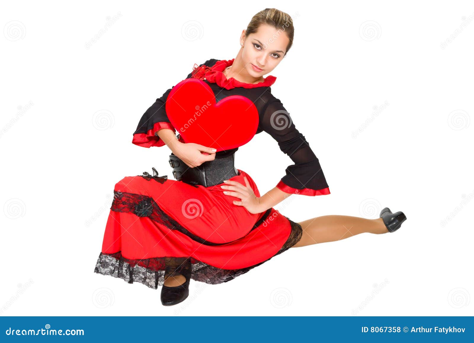 Beautiful Spanish Surprised Woman Amazed In Shock And Surprise Happy ...