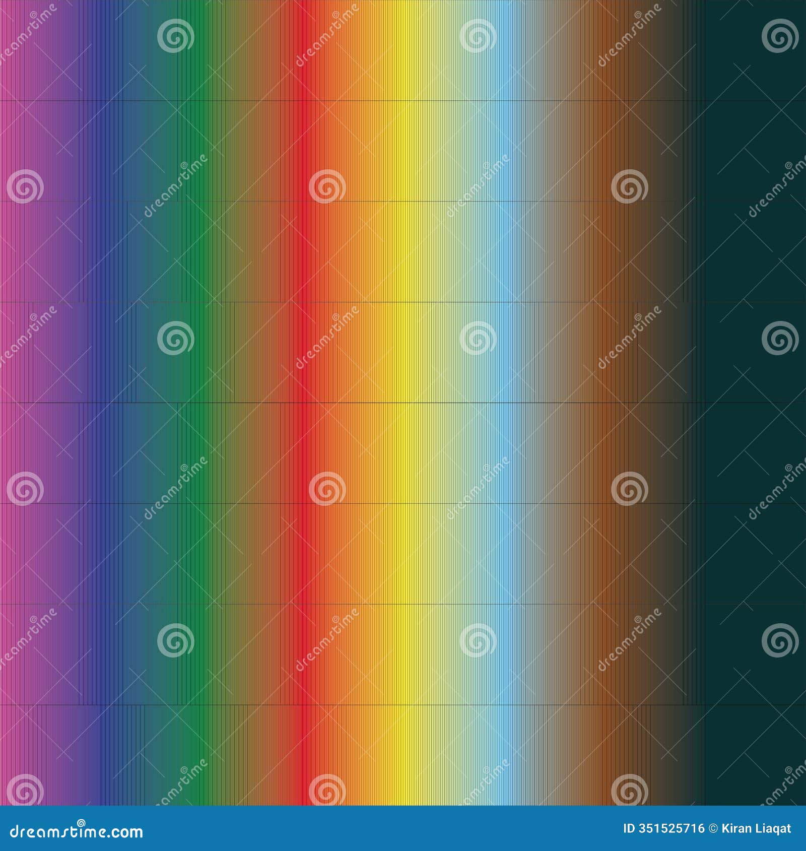 A Beautiful Spectrum or Rainbow Vertical Backdrop Stock Illustration ...