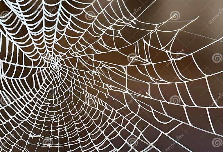 Beautiful Spider Web Pattern Creating an Elegant Panel.AI Generated ...