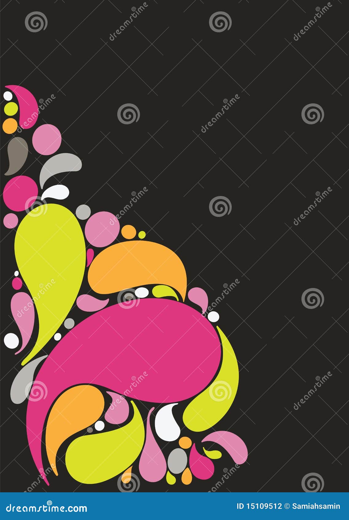 Beautiful Splash Drops Background Design Vector Illustration ...