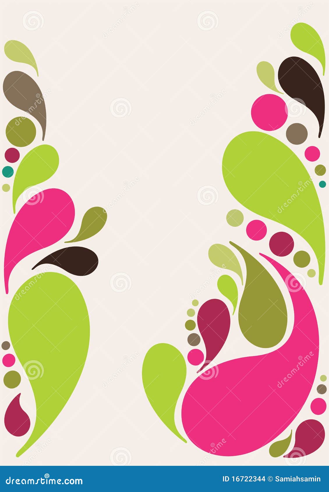 Beautiful Splash Drops Background Design Vector Illustration ...