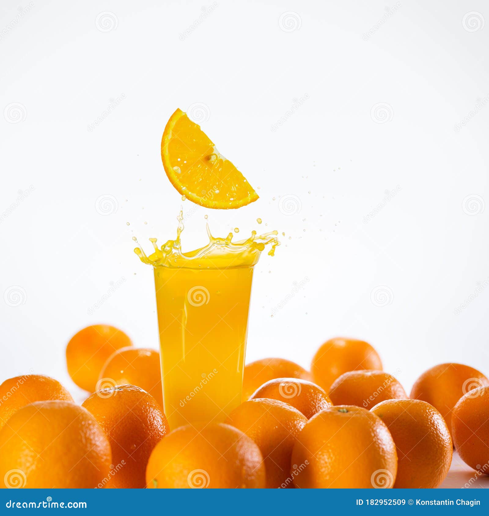 Beautiful Splash of Orange Juice Stock Image - Image of drop, drink ...