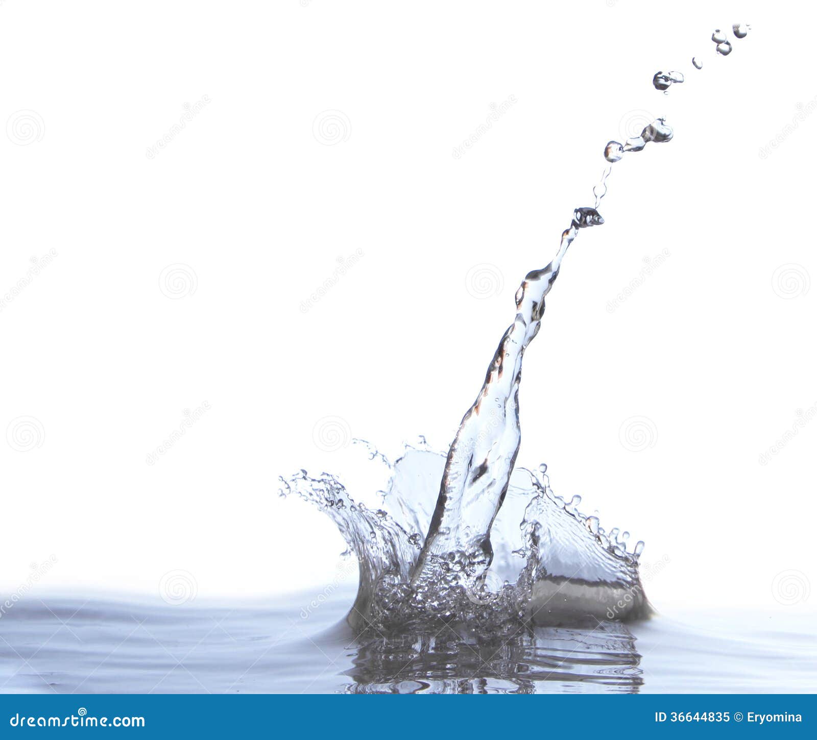 Beautiful Splash of Pure Water Stock Image - Image of splash, wave ...