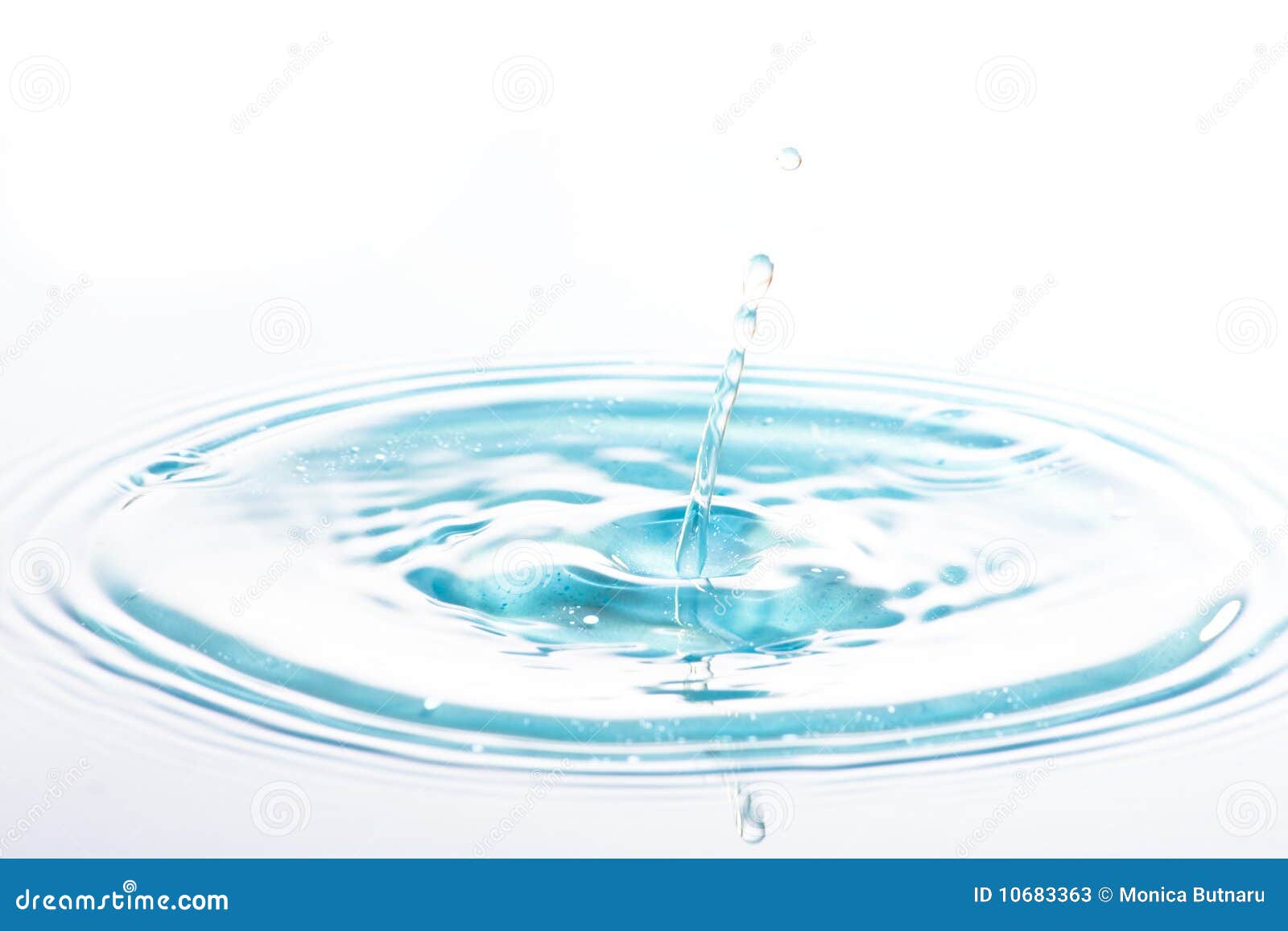 Beautiful splash of water stock image. Image of raindrop - 10683363