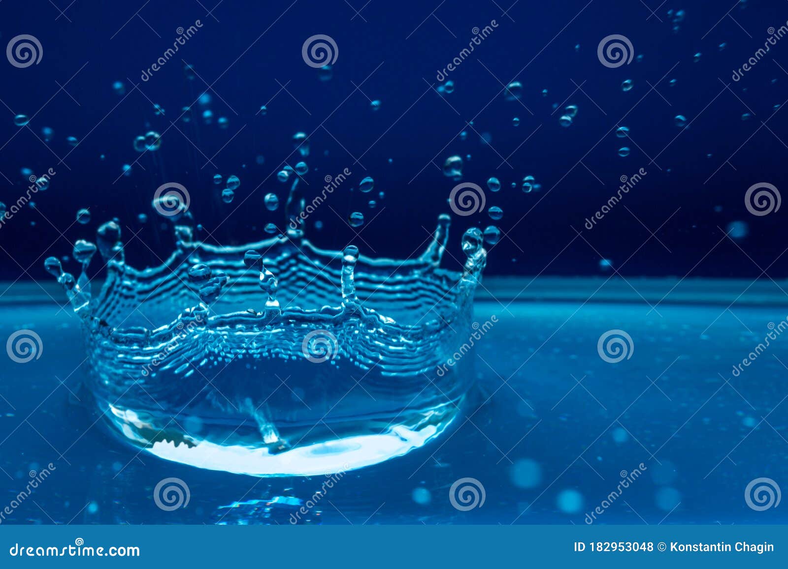 Beautiful splash of water stock photo. Image of nature - 182953048