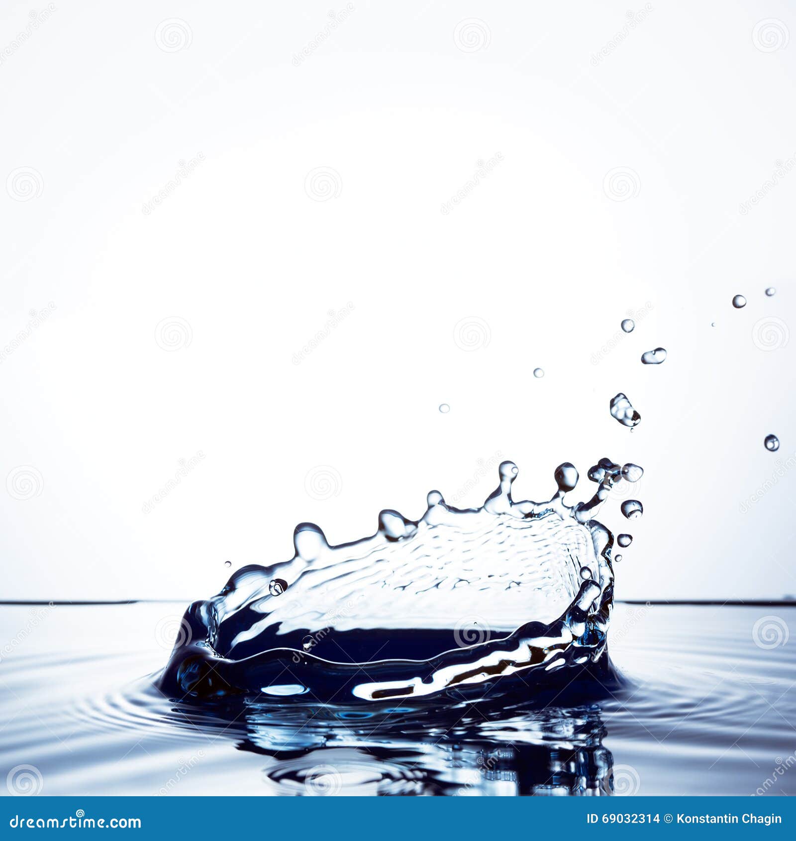 Beautiful splash of water stock photo. Image of drop - 69032314