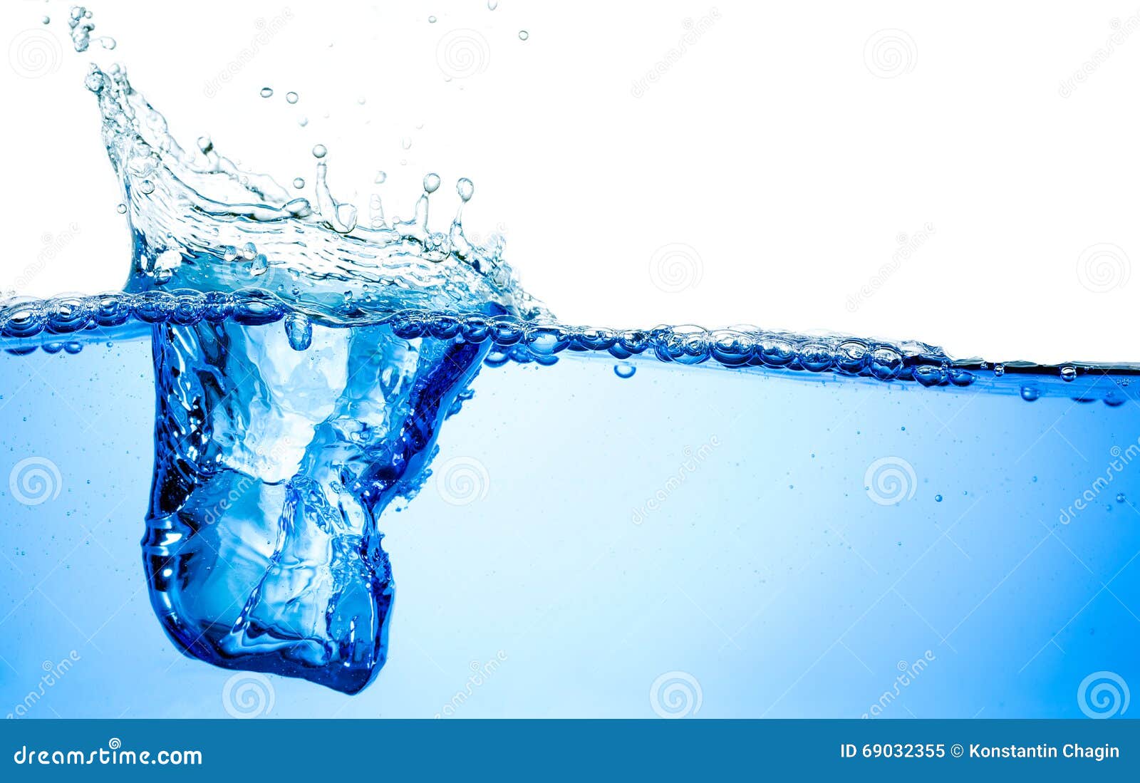 Beautiful splash of water stock image. Image of bleb - 69032355