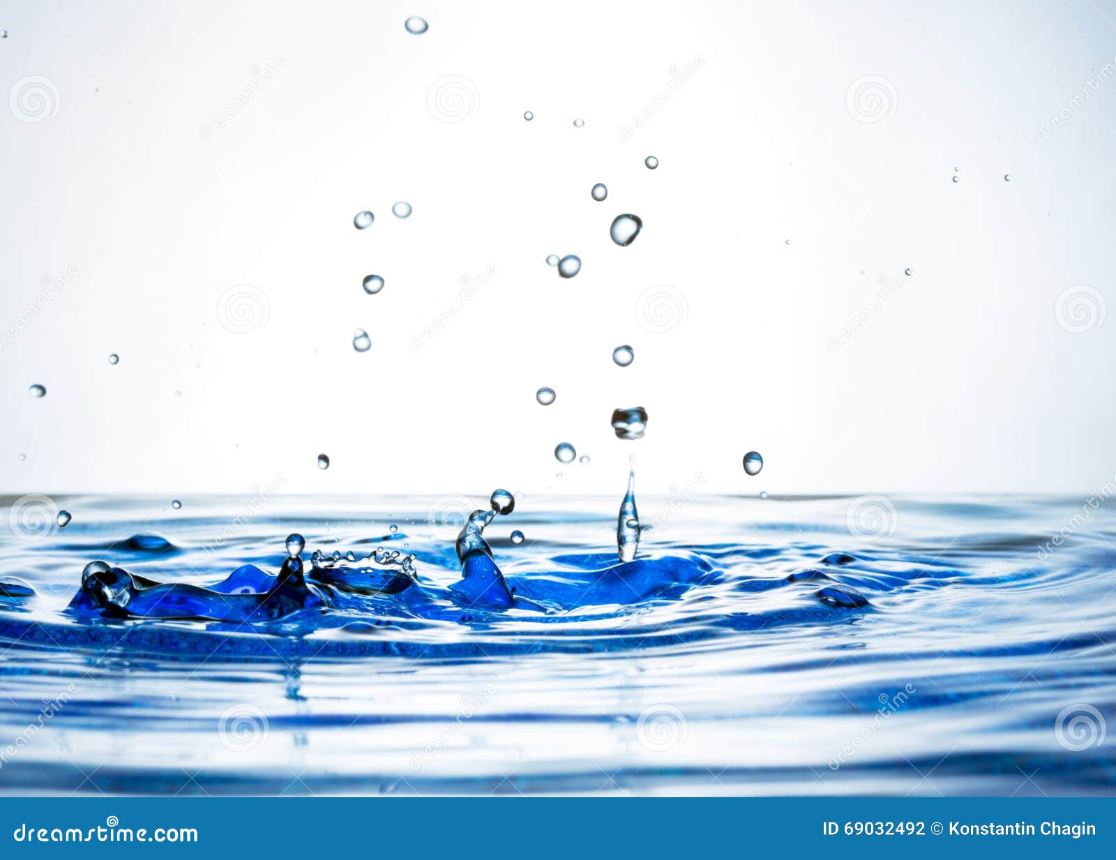 Beautiful splash of water stock photo. Image of blue - 69032492