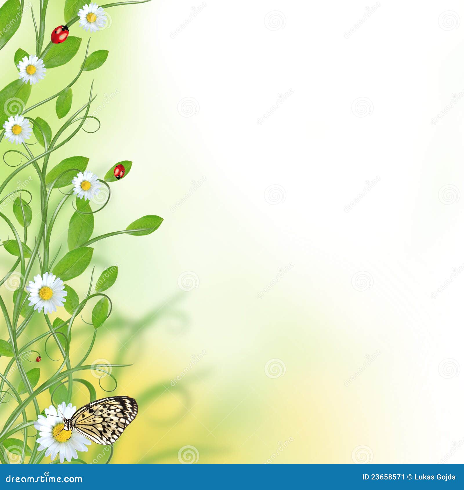 Beautiful spring design stock illustration. Illustration of blink ...