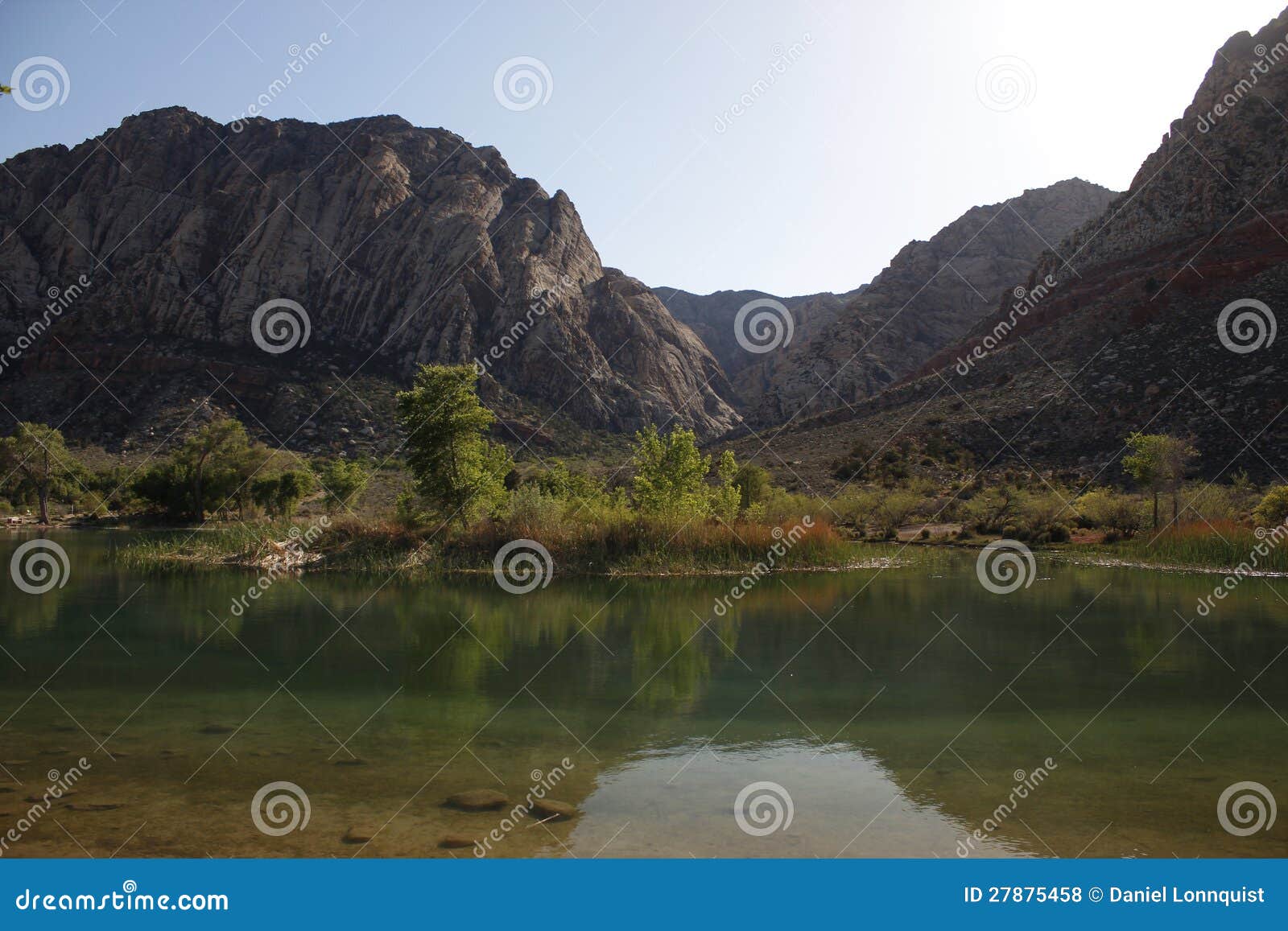 Beautiful Spring Mountain Ranch State Park Stock Photo - Image of ...