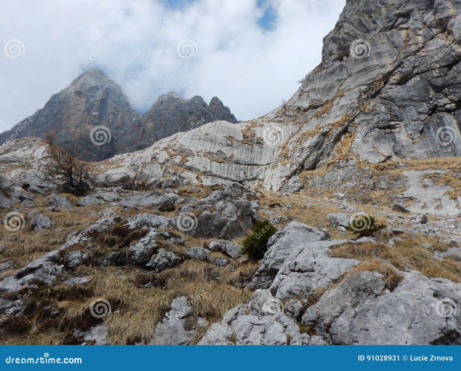 Beautiful Spring Time in Dolomiti Mountails Stock Image - Image of ...