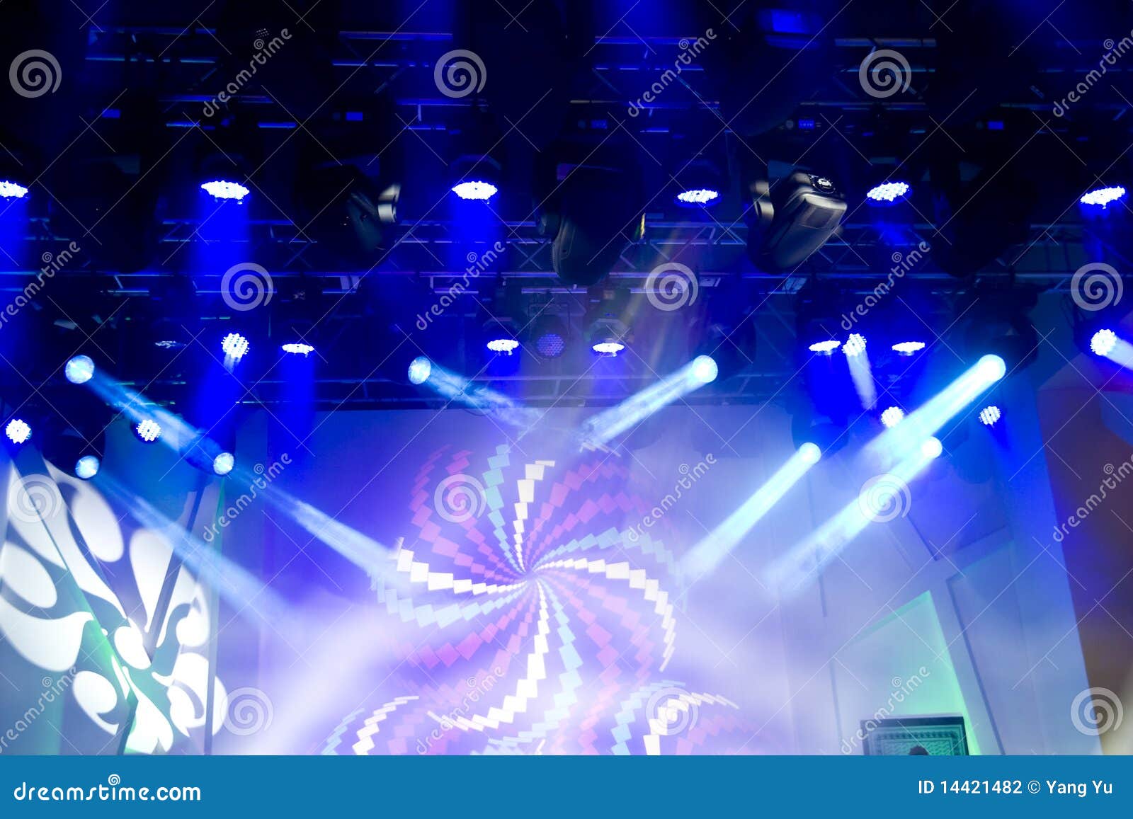 Beautiful stage lighting stock photo. Image of light - 14421482