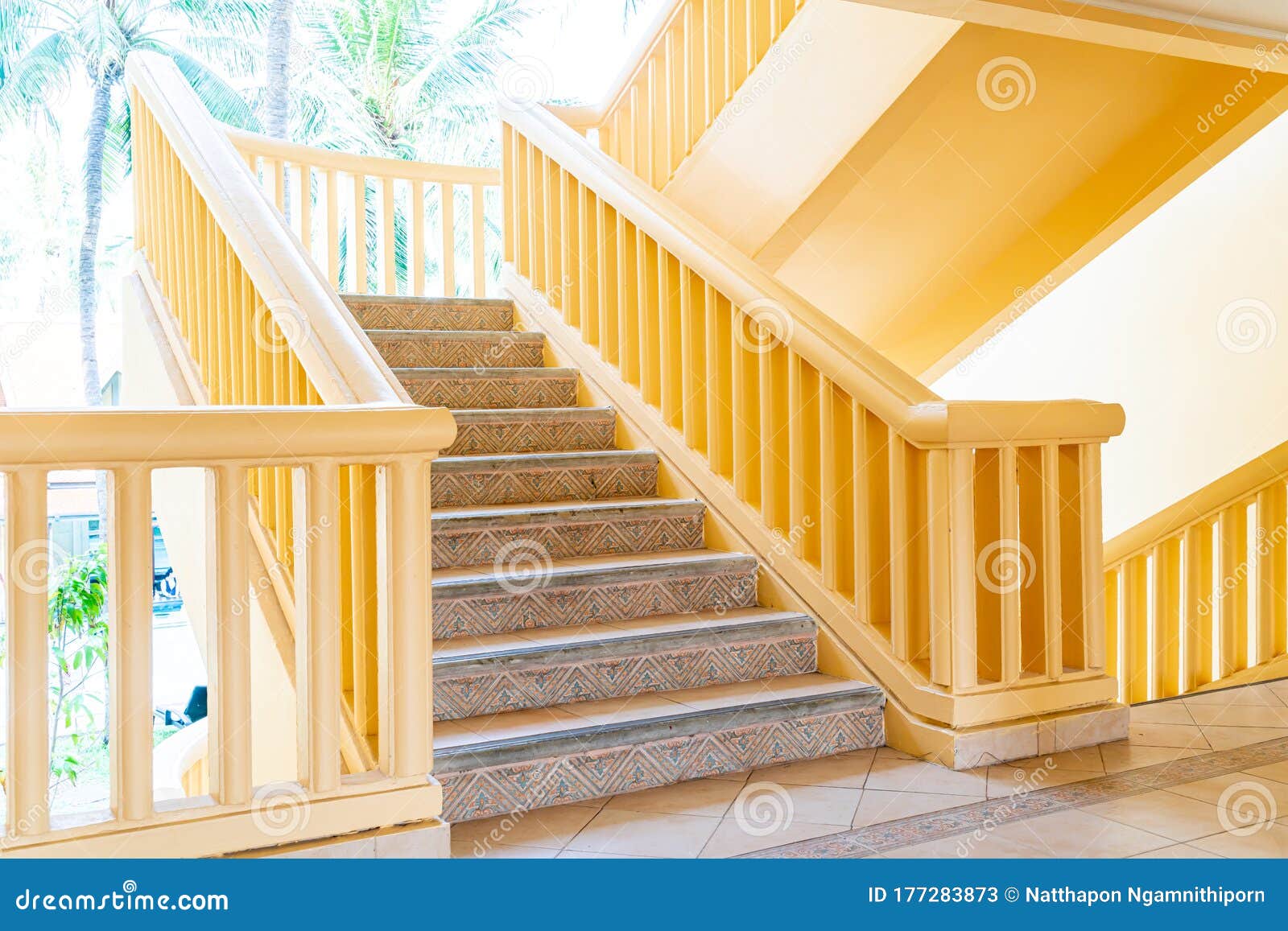 Beautiful stair step stock image. Image of home, architecture - 177283873
