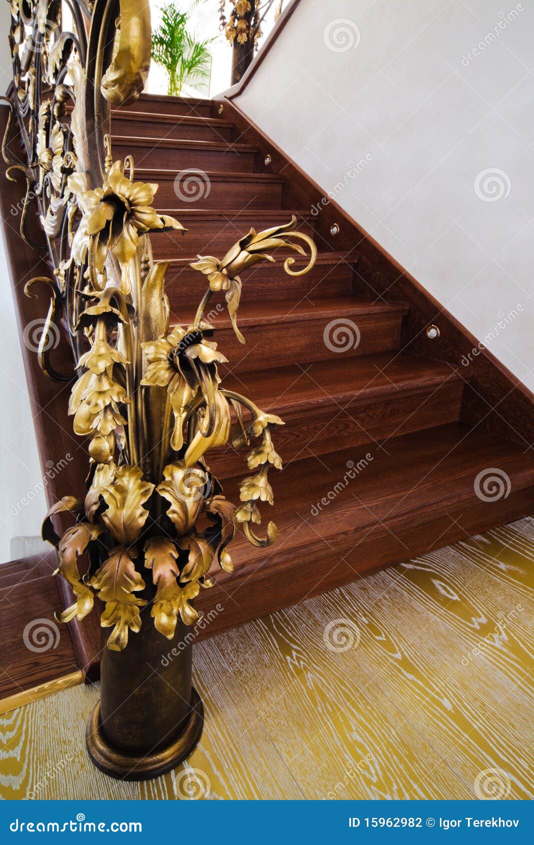 Beautiful staircase stock photo. Image of color, house - 15962982