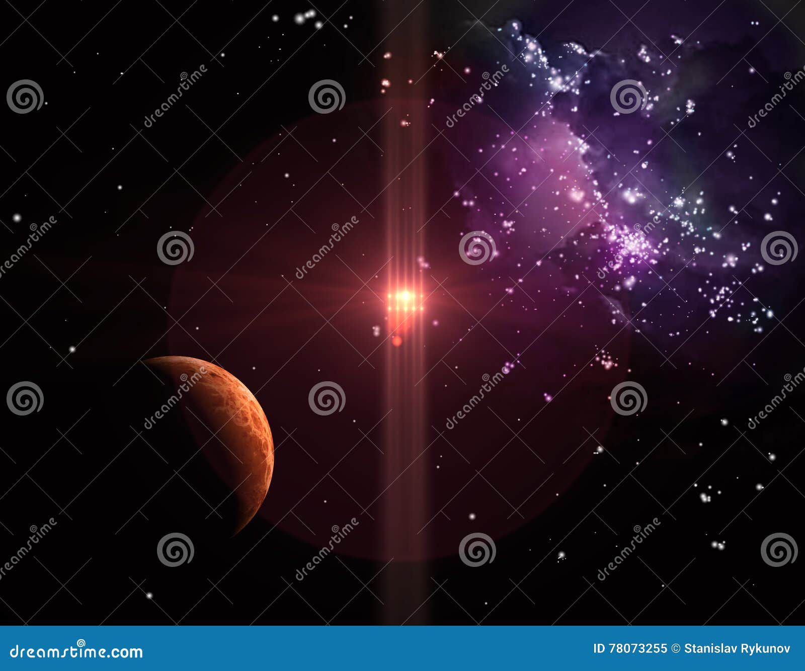 BEAUTIFUL star background. stock illustration. Illustration of science ...
