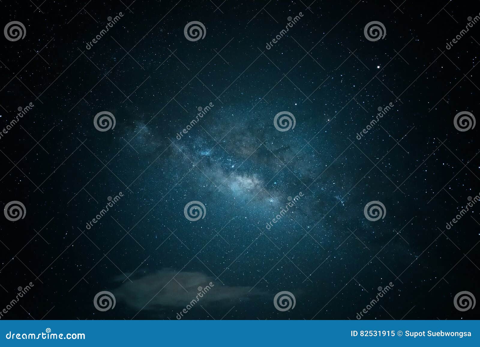 Beautiful Star Field and Galaxy Stock Image - Image of beauty ...