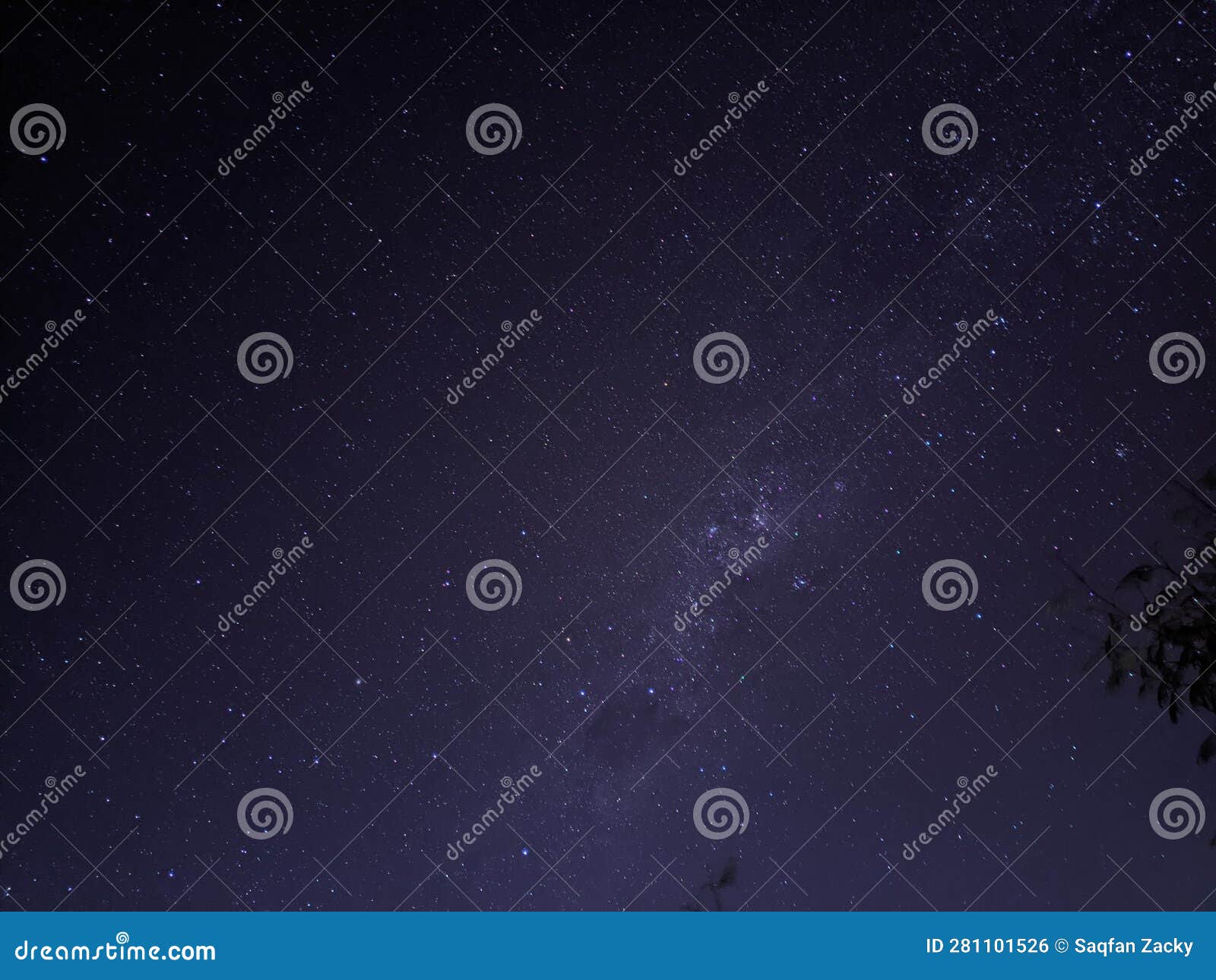 Beautiful Star Ocean with Milky Way Galaxy Stock Photo - Image of star ...