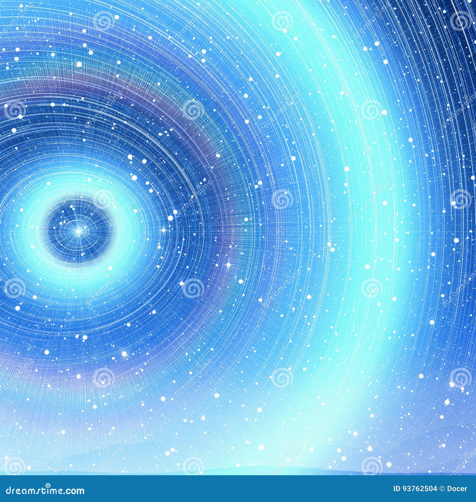 Beautiful star trail image stock illustration. Illustration of time ...