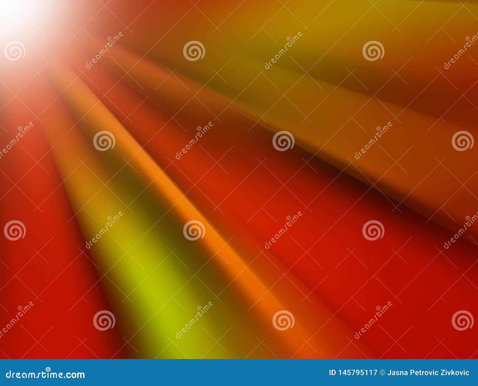 Starburst Orange Color Light Beam Abstract Background Stock Image ...