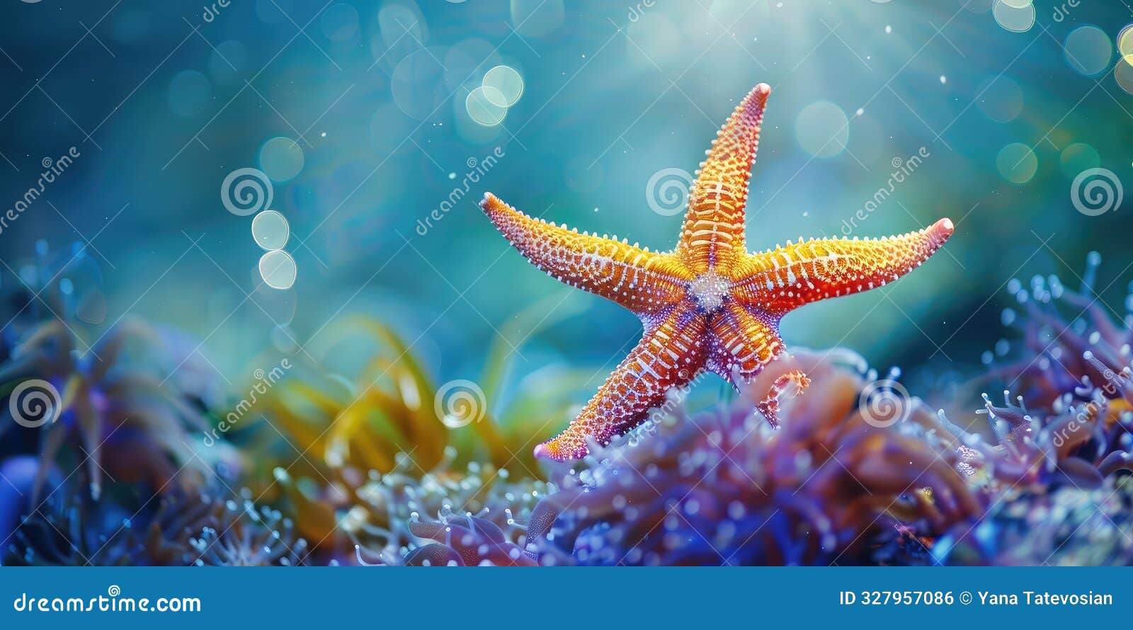 Beautiful Starfish On Maldives Beach. Perfect For Posters And ...