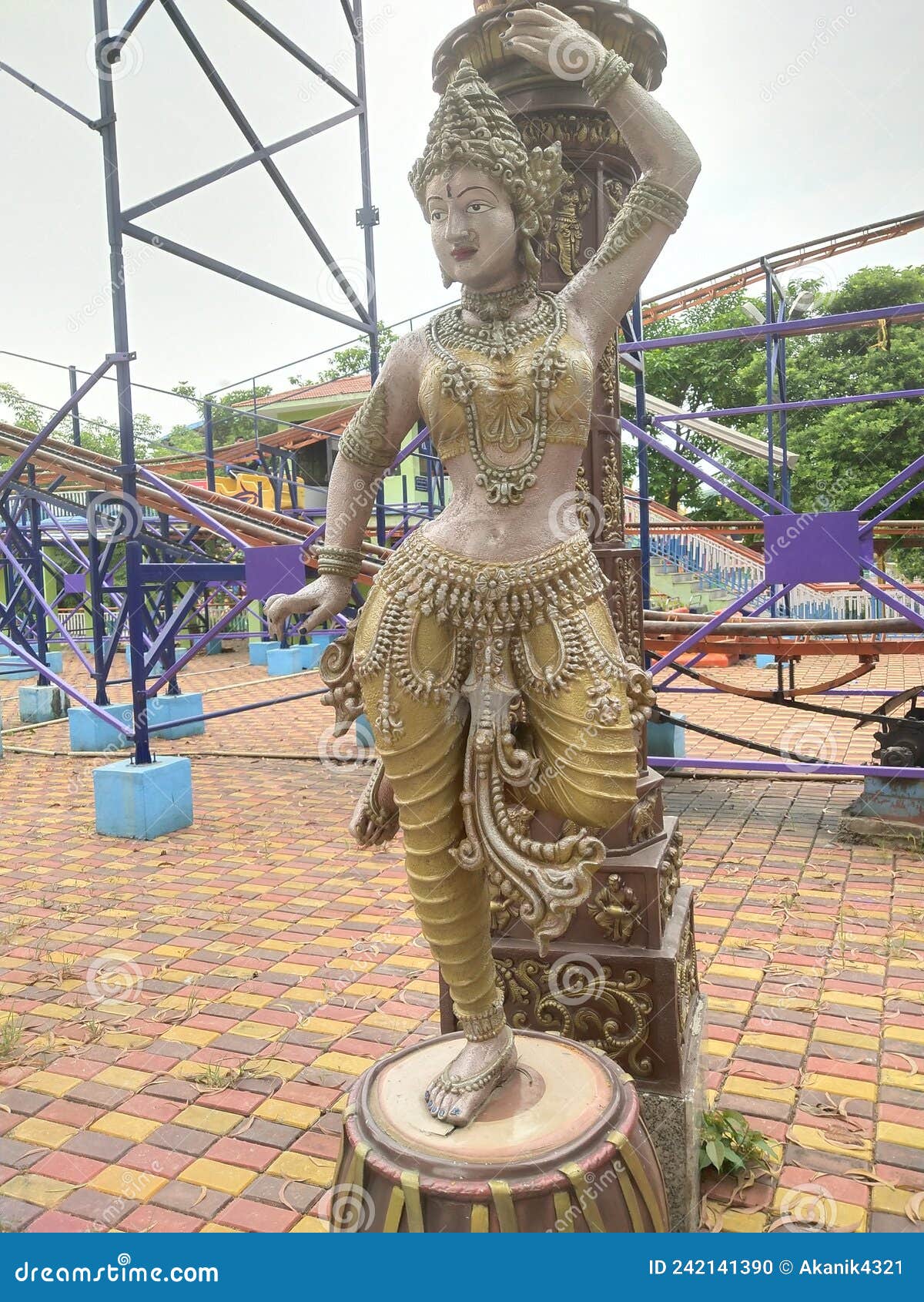 Beautiful Statue with Art and Designs Stock Photo - Image of sculpture ...