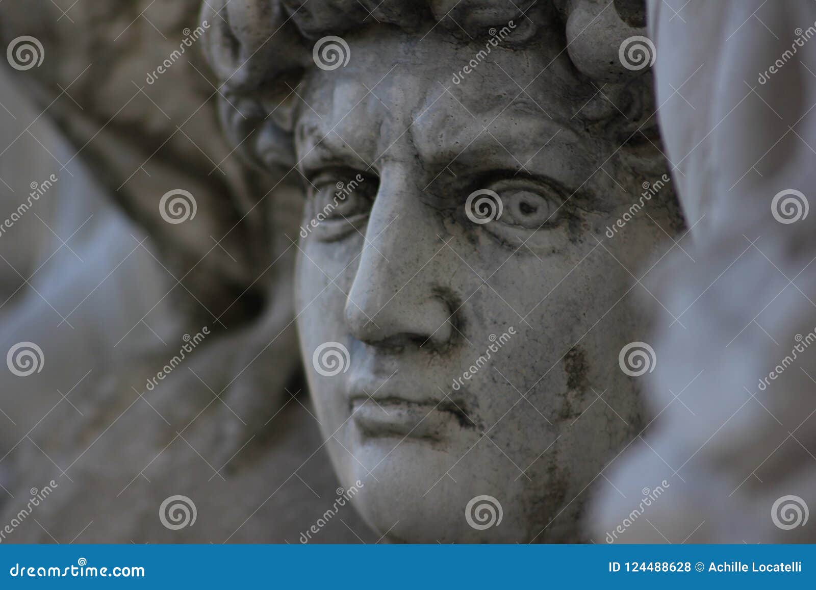 Angry Statue Royalty-Free Stock Image | CartoonDealer.com #64818964