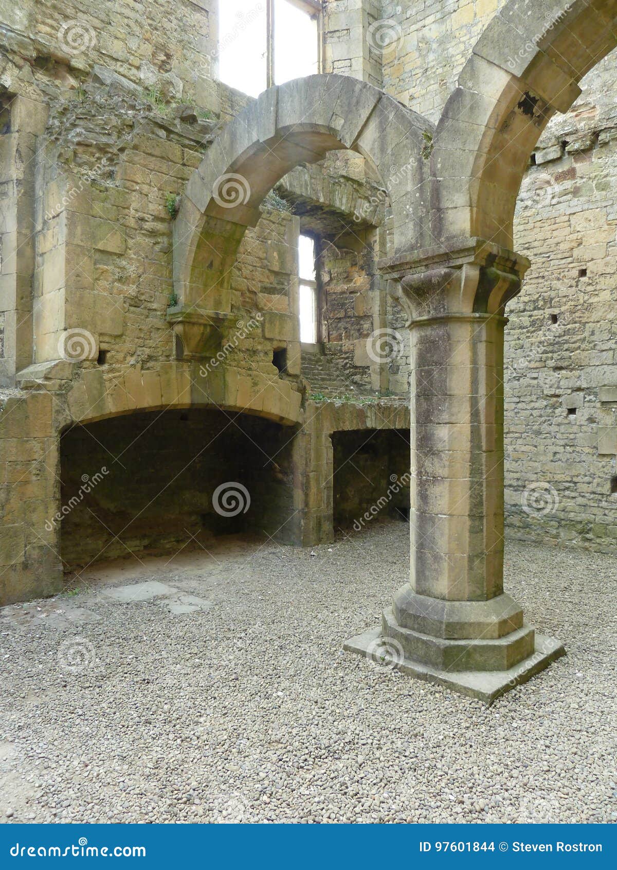 Beautiful Stone Arches stock photo. Image of castle, arches - 97601844