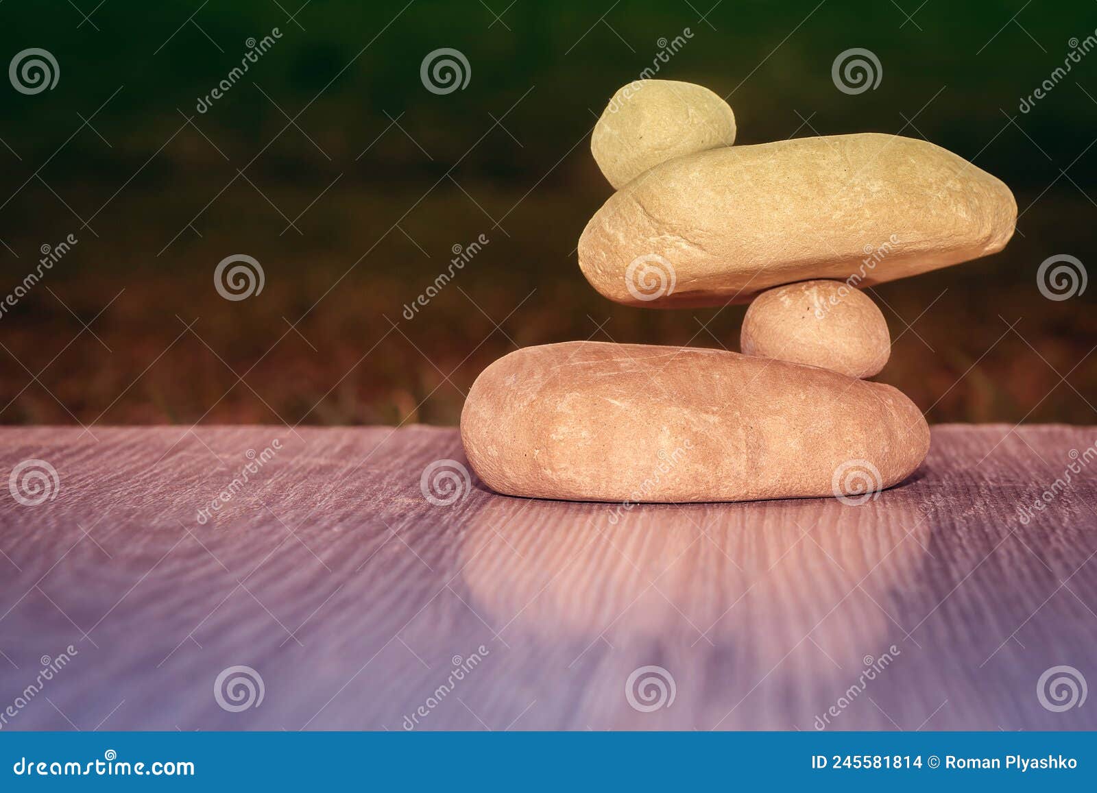 Beautiful Stone Building. Balancing Structure Stock Photo - Image of ...